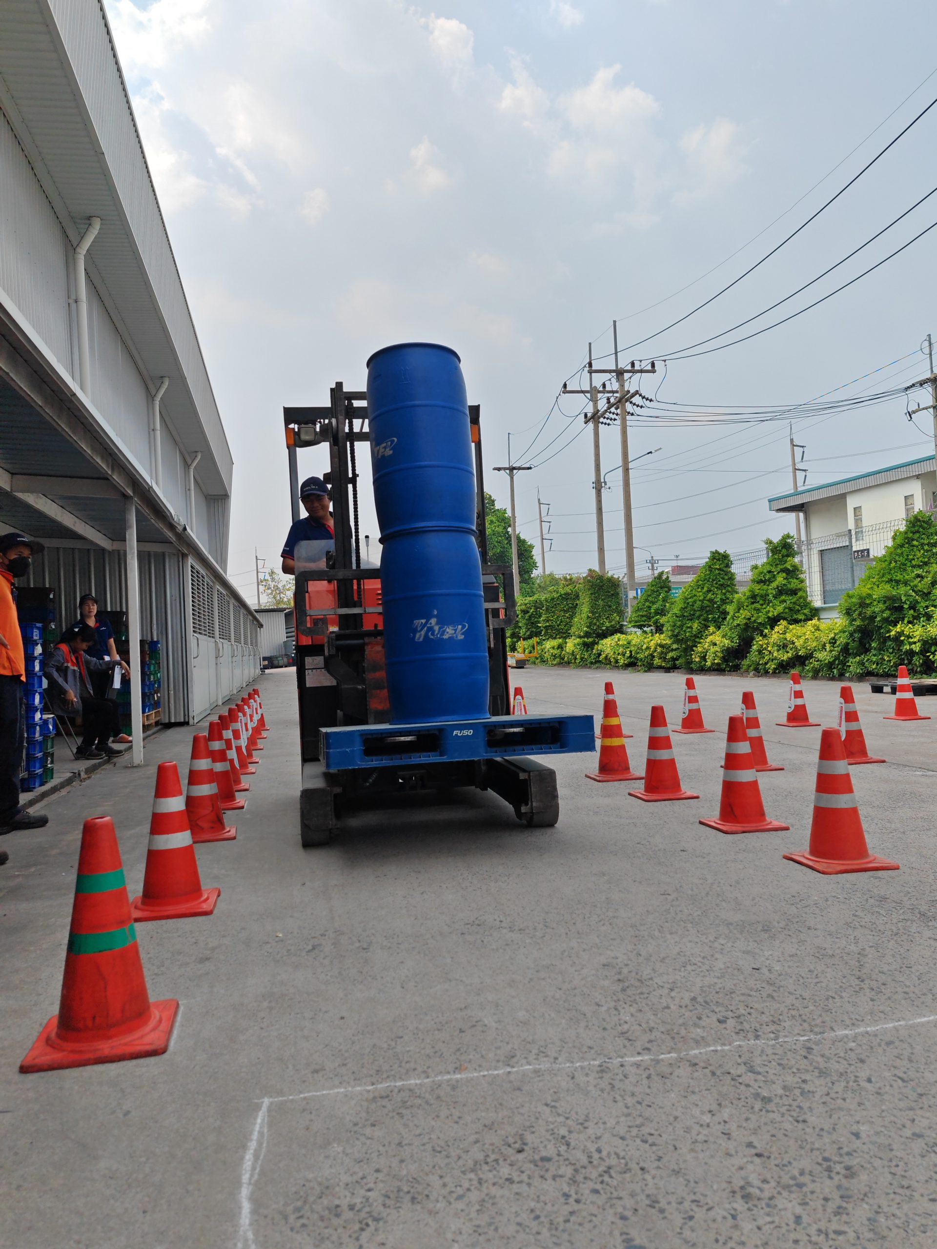 Forklift Safe Driving Training – THAI DELICA CO., LTD.
